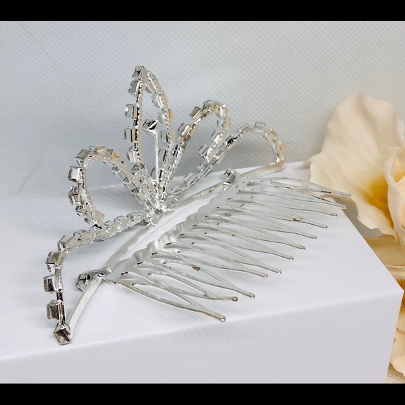 Jewelry | New 4 Mini Tiara Crown Comb Pin | Poshmark